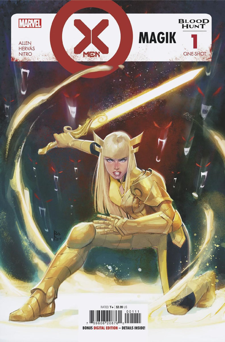 X-MEN: BLOOD HUNT - MAGIK #1 (ROB REIS COVER) – White Dog Comics